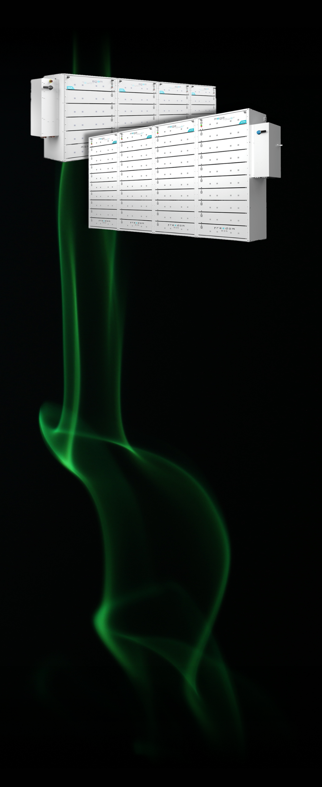 Freedom Won MegaTower Range – Utility-Scale Energy Storage – Won Energy