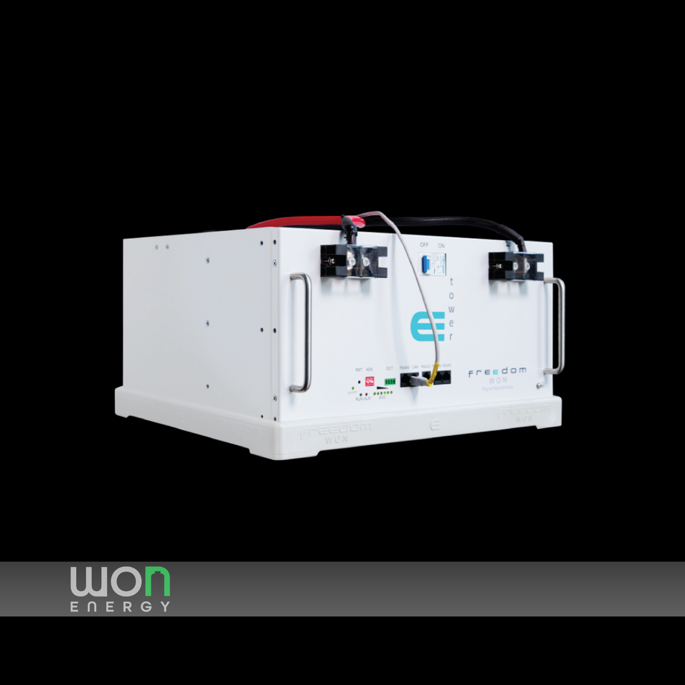 Freedom Won eTower 1 x e5000 | Modular LiFePO₄ Stack – Won Energy